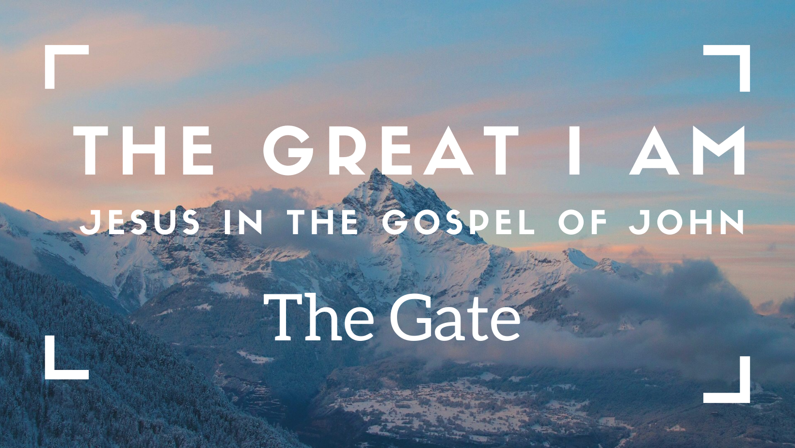 9.26.21 The Great I Am - The Gate - Mount Hermon Baptist Church